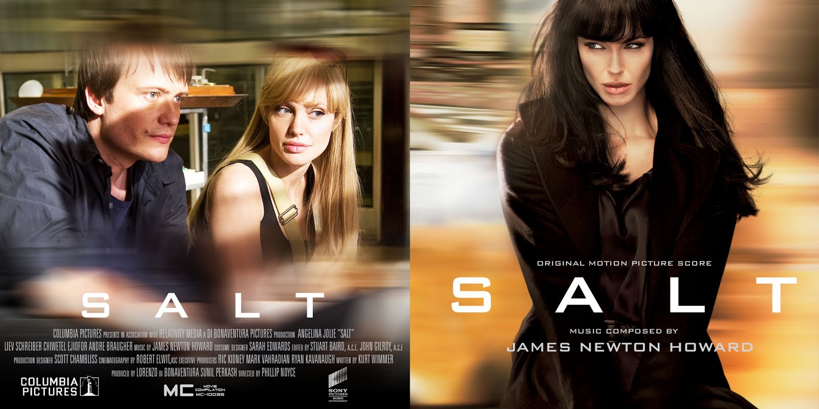 Soundtrack List Covers: Salt (James Newton Howard)