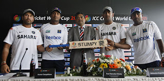 ICC WORLD CUP 2011: Cricket World Cup’s mascot Stumpy unveiled