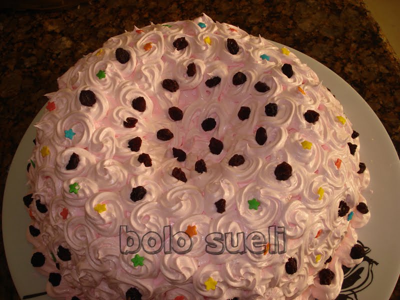 Bolo Sueli: BOLO DE ANIVERSÁRIO