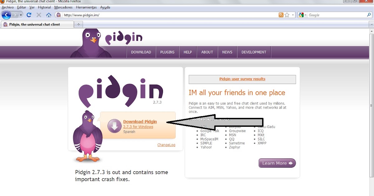 Blog: Guía tutorial de Pidgin