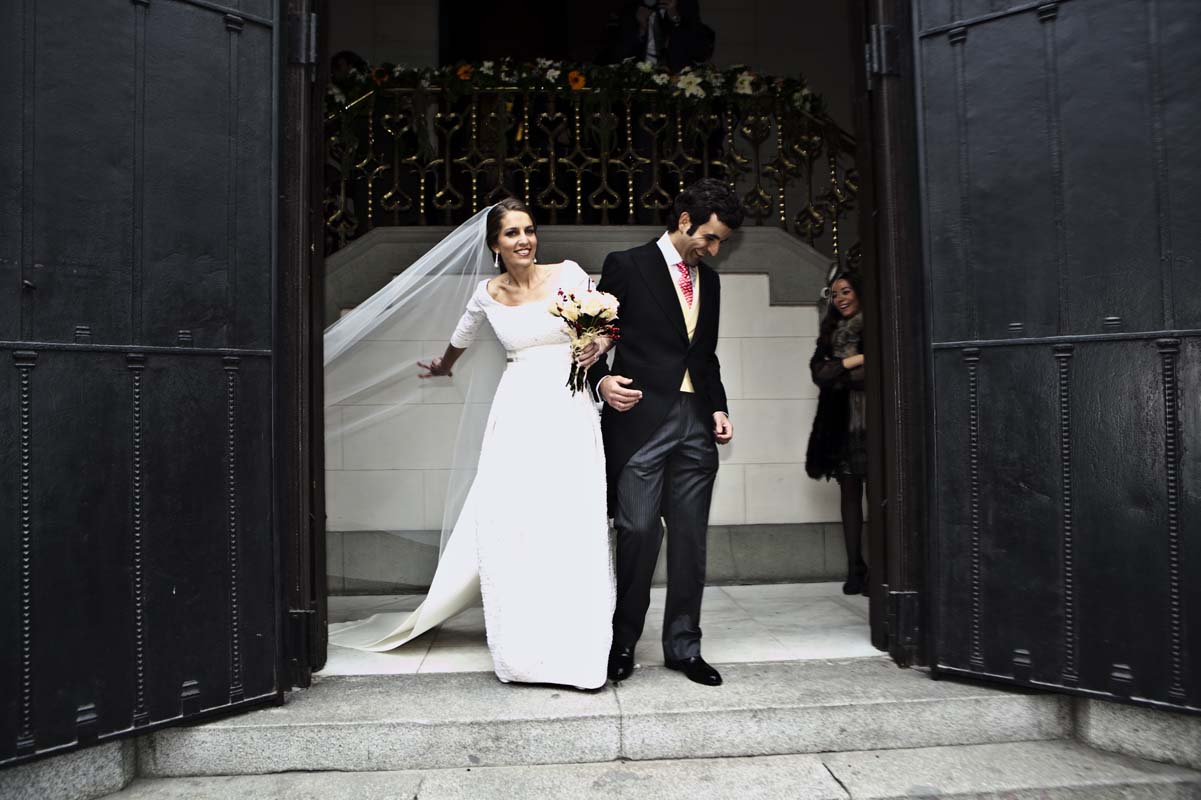 Volvoreta Bodas, Boda de Rocio y Javier: LA IGLESIA