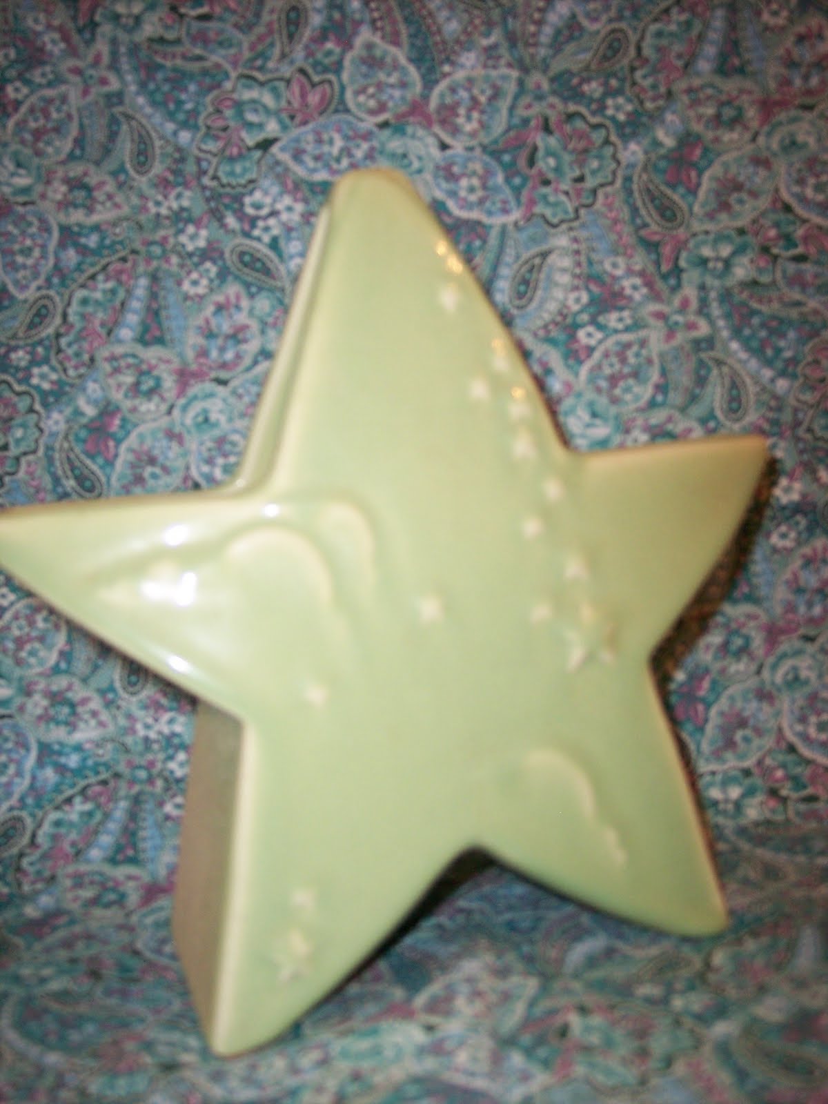gold country girls: Are the Stars Out Tonight? Abingdon Pottery Stars