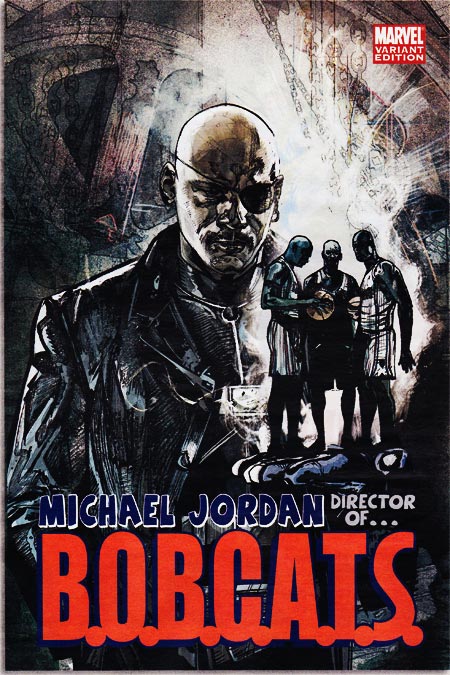 A dime bag for my thoughts...: Marvel Comics x NBA "Superheros"