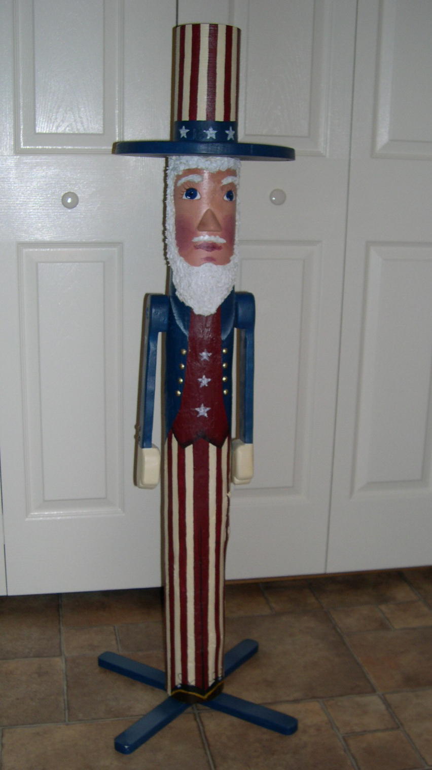 Mary Ann's Art Journal: Fence Post Sculpture