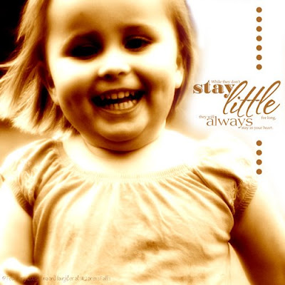 Elegant WordArt 2: Stay Little Always