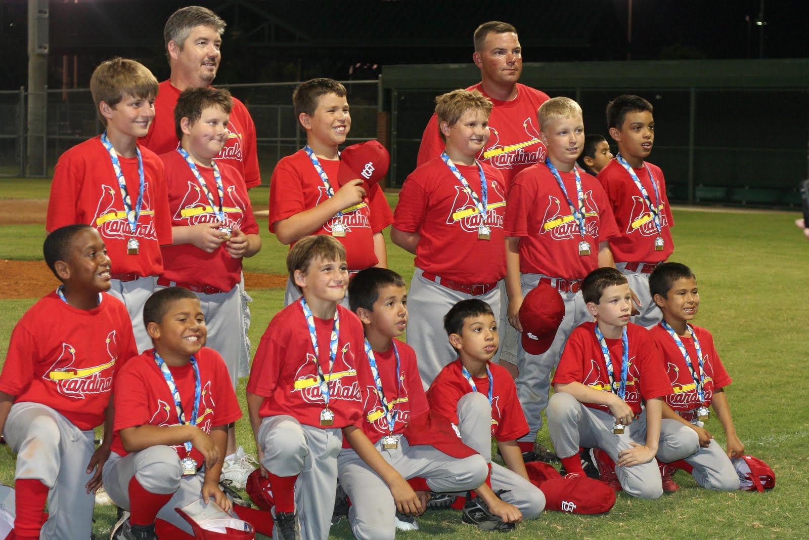 Our 4tunate Family: Baseball Boy #3 and Handsome Coach