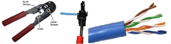 Networking Schooling: How to use/configure Twisted Pair cable (UTP/STP ...