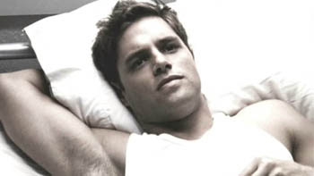 my new plaid pants: Gratuitous Sam Page