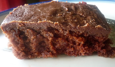 Cheap Chocolate Cake - Sprinkled with Flour