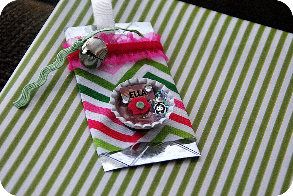 Gift Wrapping Idea -- Make Magnet Gift Tags!!
