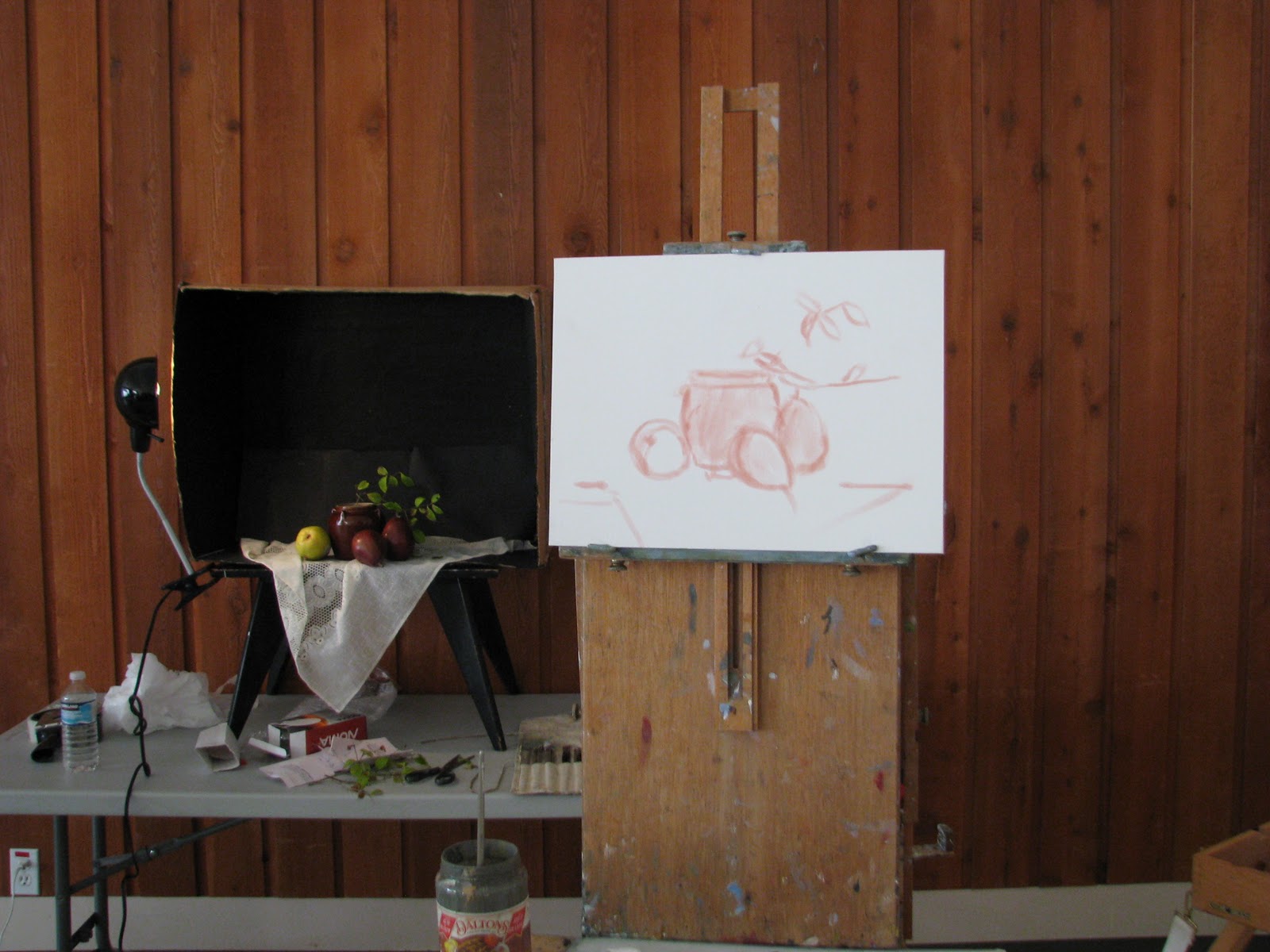 Claire Christinel Art: Keith Hiscock - Still Life Workshop