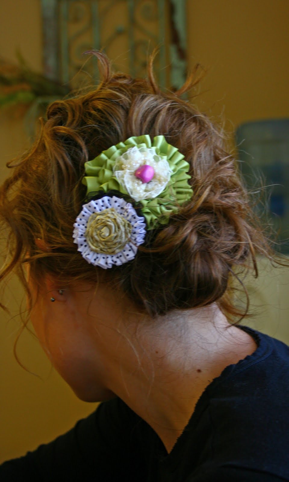 The Pretty Poppy: Pretty Pleated Flower tutorial