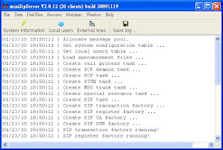 不雷克的IT網誌: miniSipServer─輕鬆設定、簡單使用的SIP Server