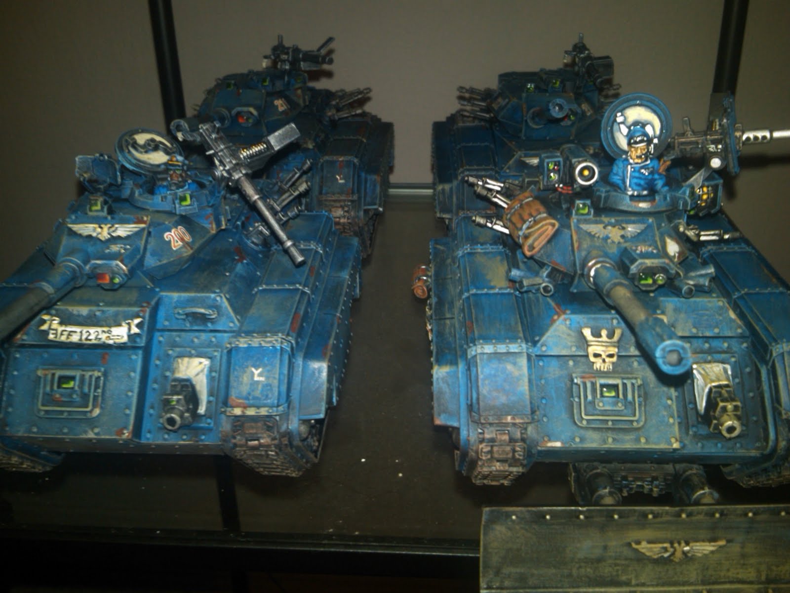 Fawcett Avenue Conscripts: Upgraded 40k Chimeras