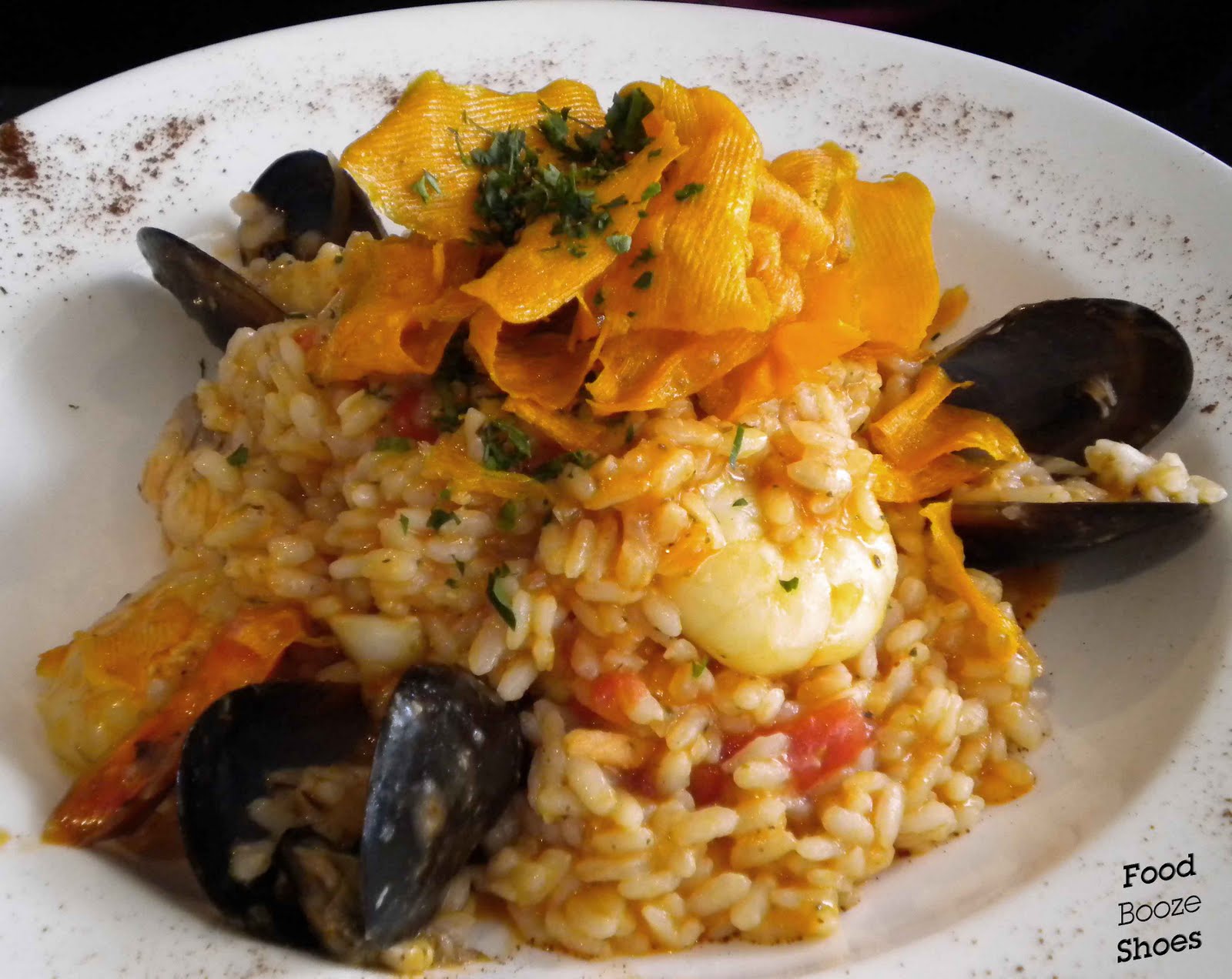 Food, booze and shoes: Entertain me