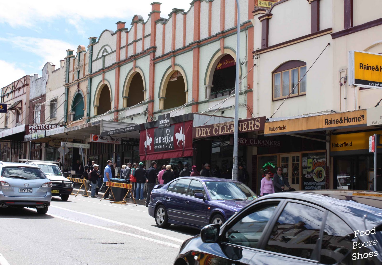 Food, booze and shoes: Spring in Haberfield