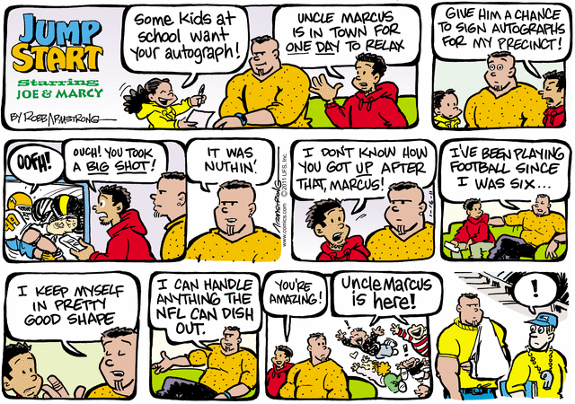 vzw: Jump start funny daily comics