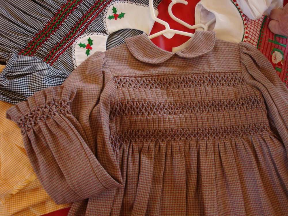 Modern Smocking - - - - - - - - - - - - - -: Smocking Class Examples
