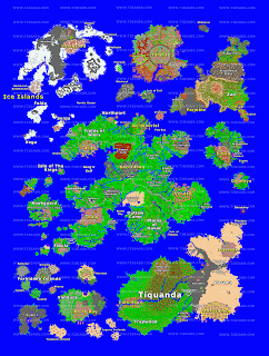 Otserver8.60: Mapa de tibia