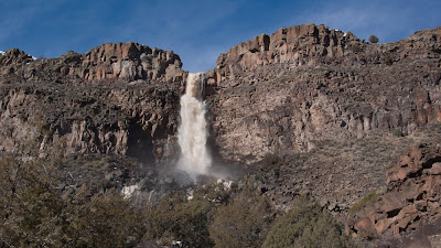 Unofficial Taos: Rio Grande Gorge Spontaneous Waterfall