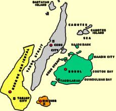 Philippine Map Region 7