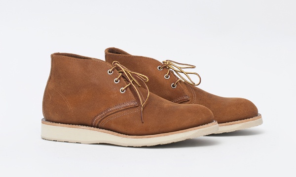 EMM (pronounced EdoubleM): Red Wing Brown Suede Chukkas