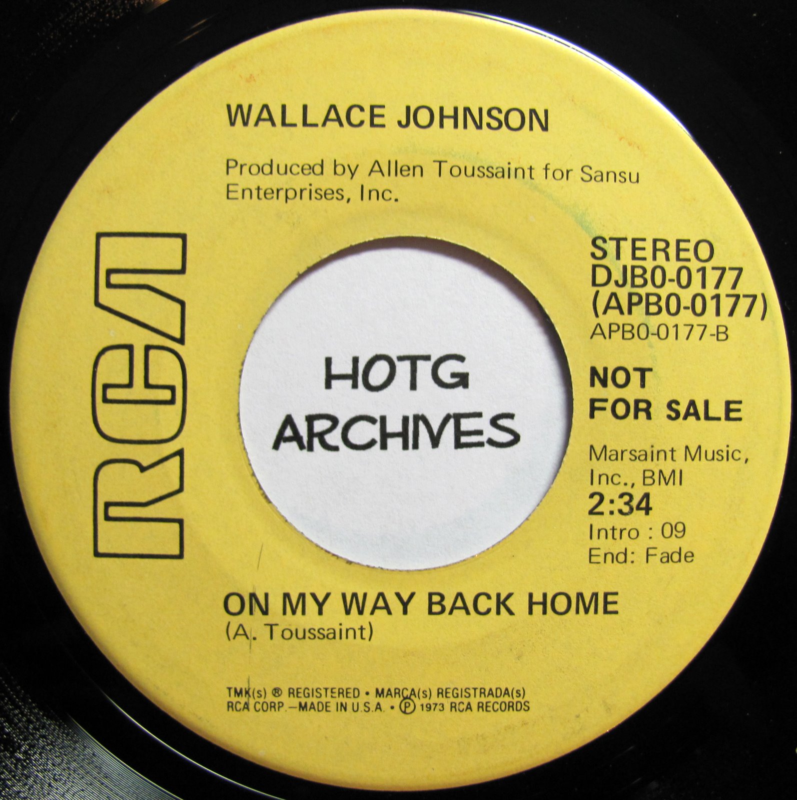 Home of the Groove: Clap Your Hands For Wallace Johnson