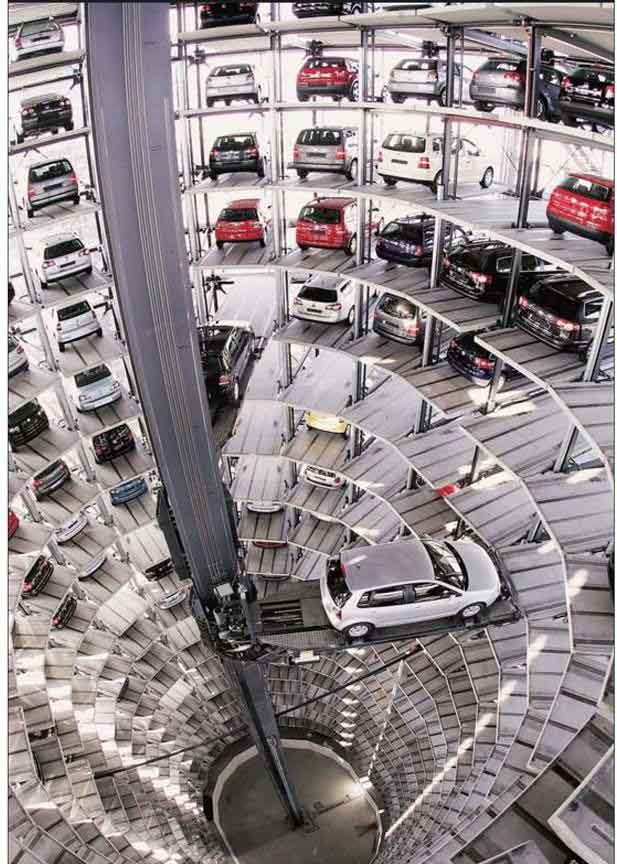 Crazy, Amazing, UnBelievable Facts: Car Tower in Germany