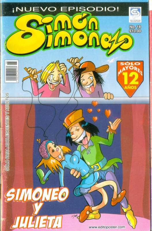 Mexico Comic Sonrisas: Simón Simonazo (16 al 20) 3ª época