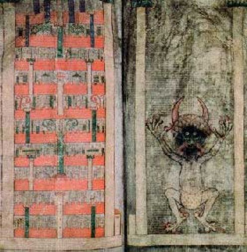 art of the beautiful-grotesque: Codex Gigas ~ The Devil's Bible