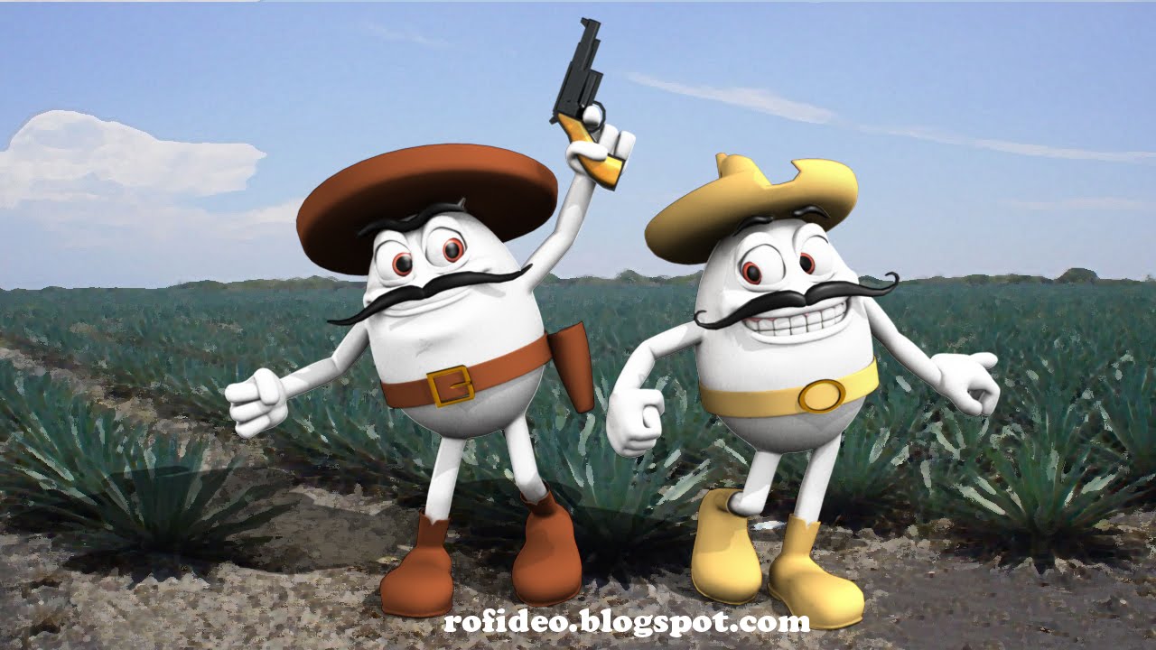 Rofideo: 3D Artist cartoon characters animation: Huevos Rancheros (3D)