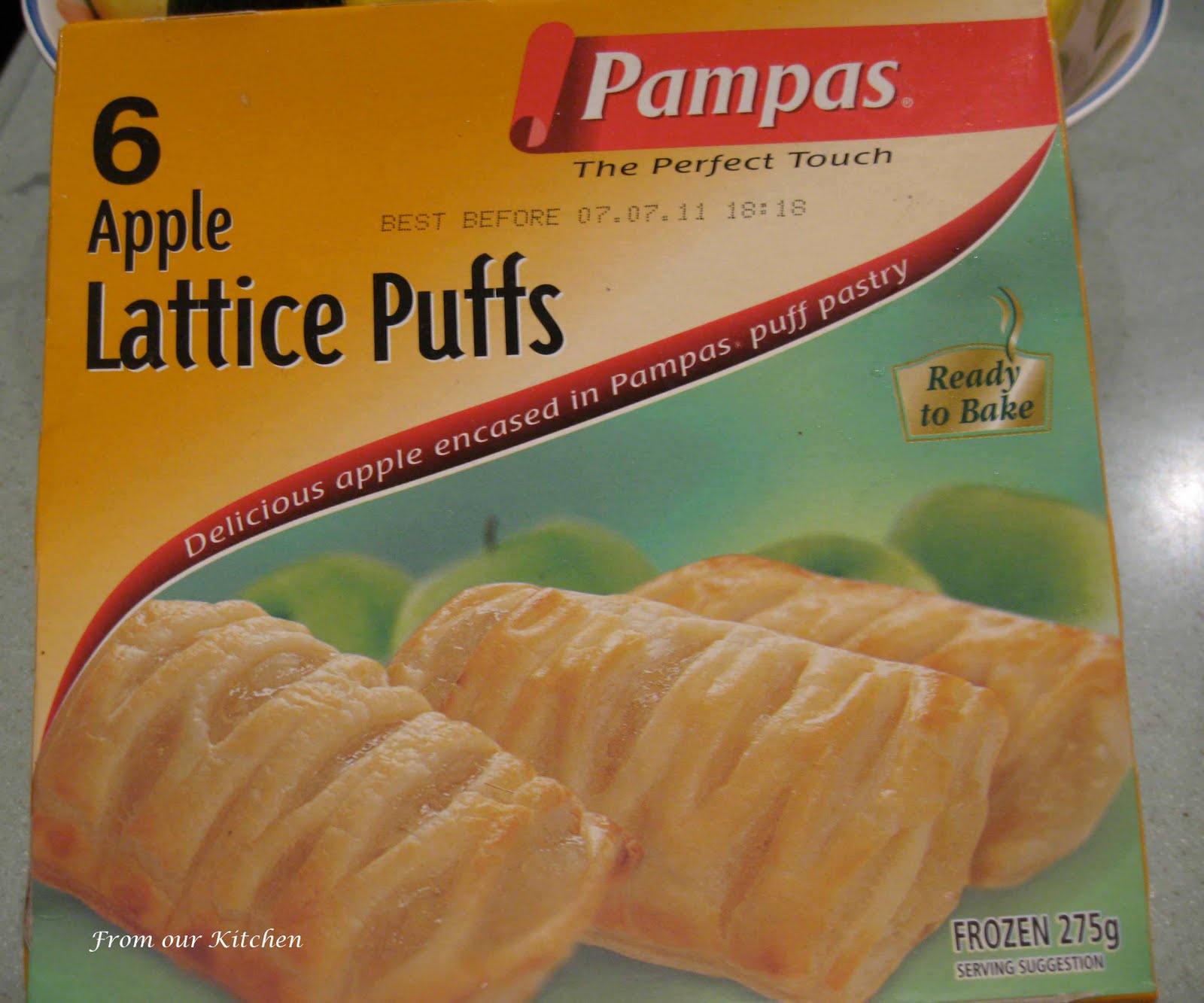 From Our Home: Apple Lattice Puffs