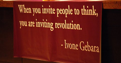 A GRANDE GUERRA: Feminista e "teóloga" Ivone Gebara (Ataque a Igreja ...