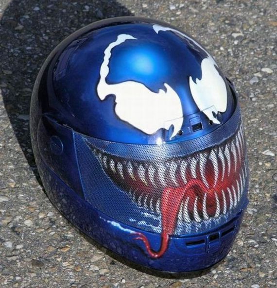 PhotoPasal: 20 Cool and Creative Motorcycle Helmet Designs.