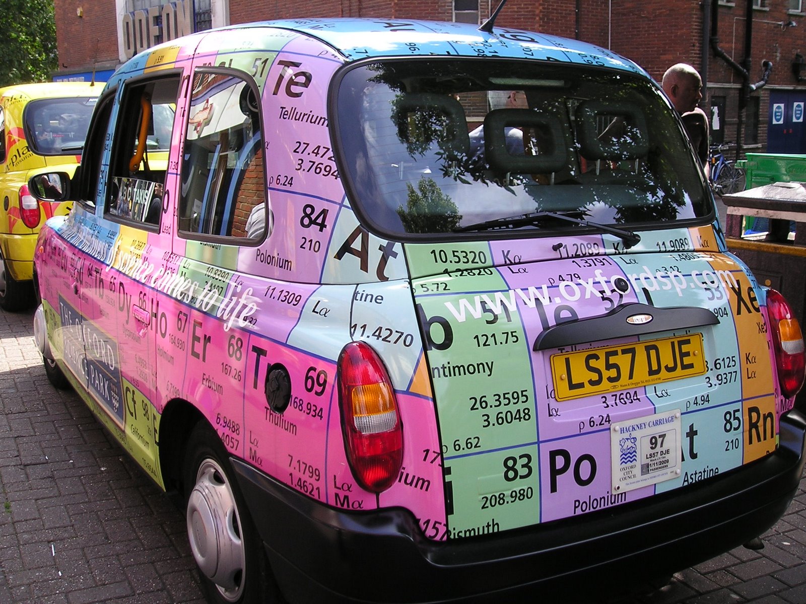 Car + Periodic Table : r/pics