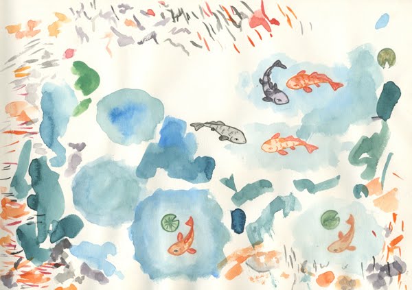 Sally Land Illustration: fish scraps