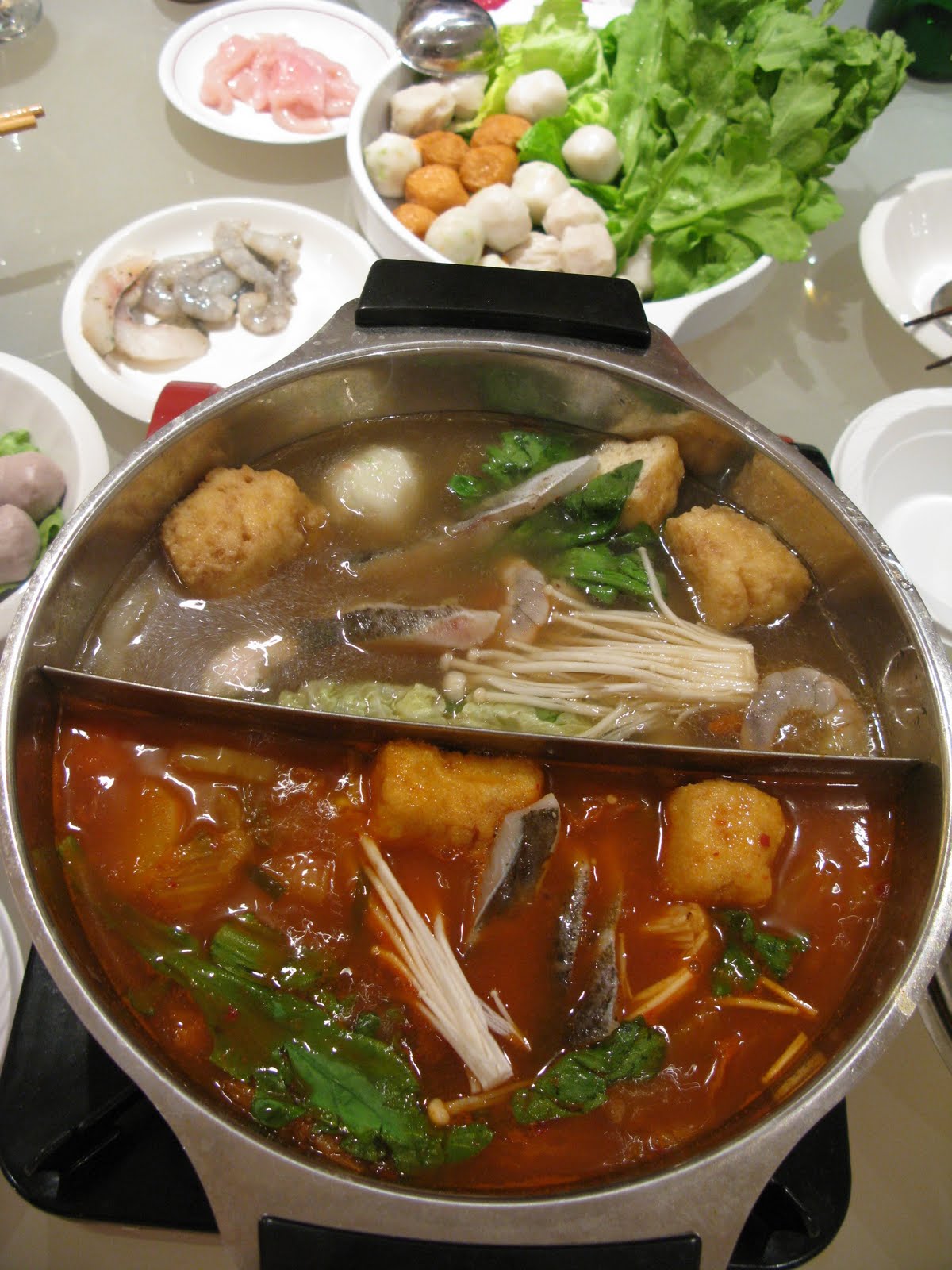 Kitchen Virgin til 27: Steamboat aka Hot Pot