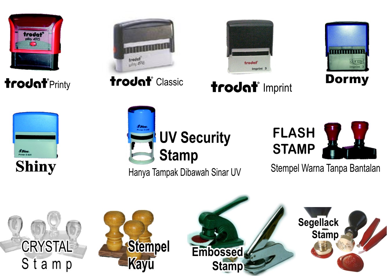 pilar: Contoh Stempel