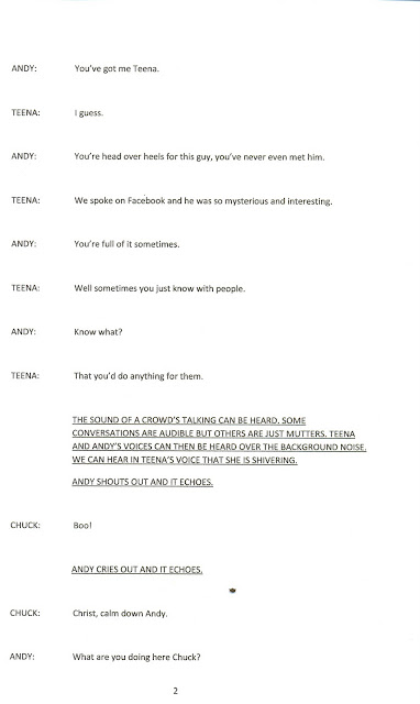 Jack's Radio Drama Production Log A2 MEDIA: RADIO DRAMA - Script ...