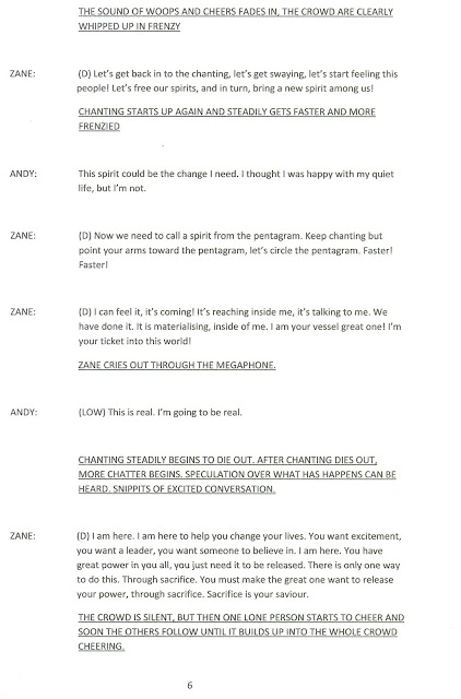 Jack's Radio Drama Production Log A2 MEDIA: RADIO DRAMA - Script ...