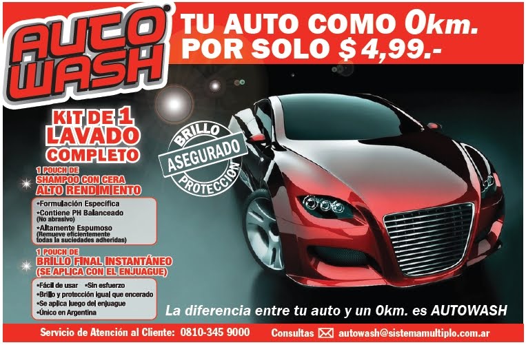 AUTOWASH - "La diferencia entre tu auto y un 0km"