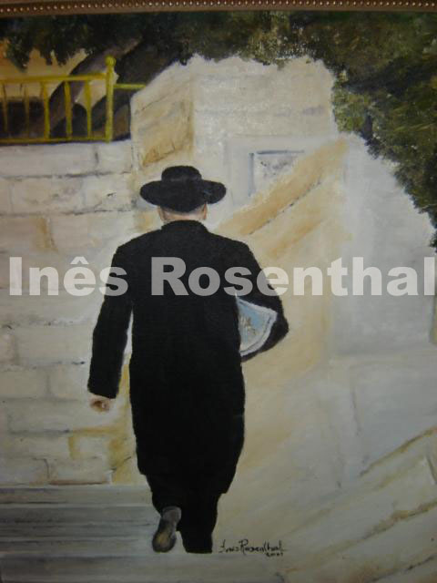 Inês Rosenthal: PINTURAS A ÓLEO Inês Rosenthal- JERUSALÉM-2001