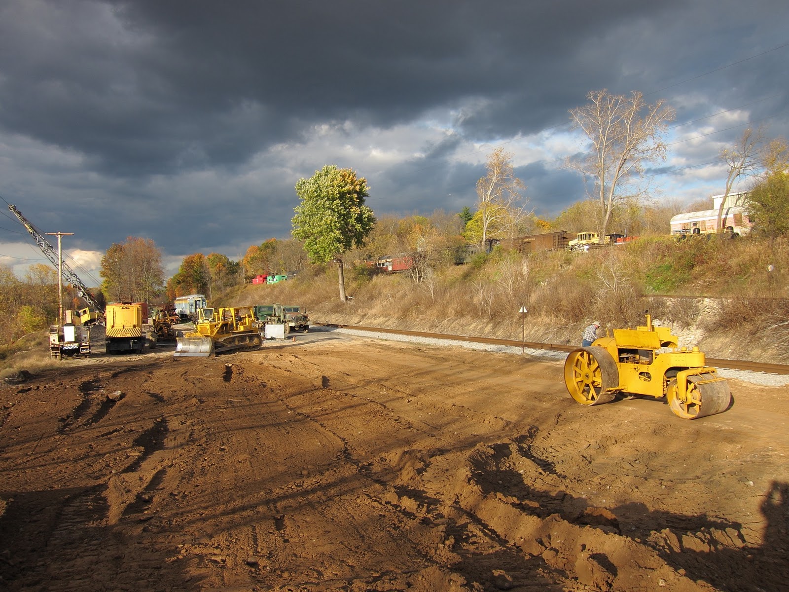 Hittin' the dirt again! - Rochester & Genesee Valley Railroad Museum