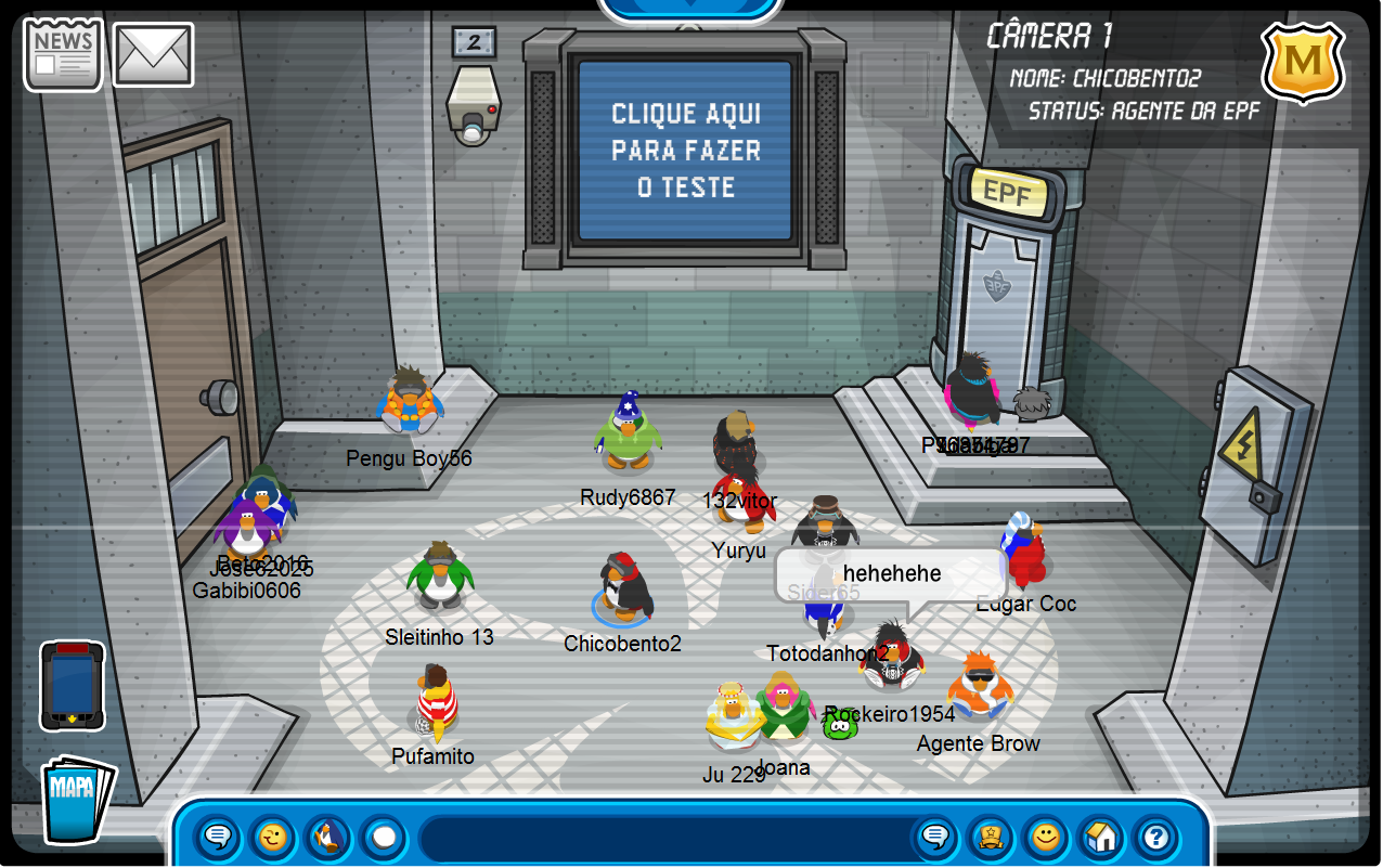Penguin Band Club Penguin: EPF ABERTA