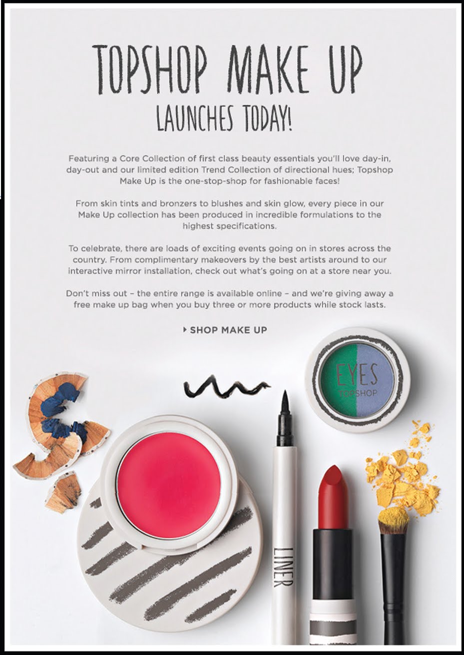 TopShop Makeup is online now! – Emily Jane Johnston