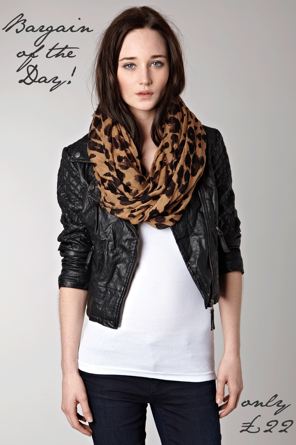 Bargain of the Day: Leopard Print Snood for £22 - Emily Jane Johnston
