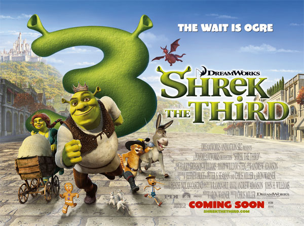 best movie 2011: Shrek The Third 2007 - DreamWorks 3D Animation