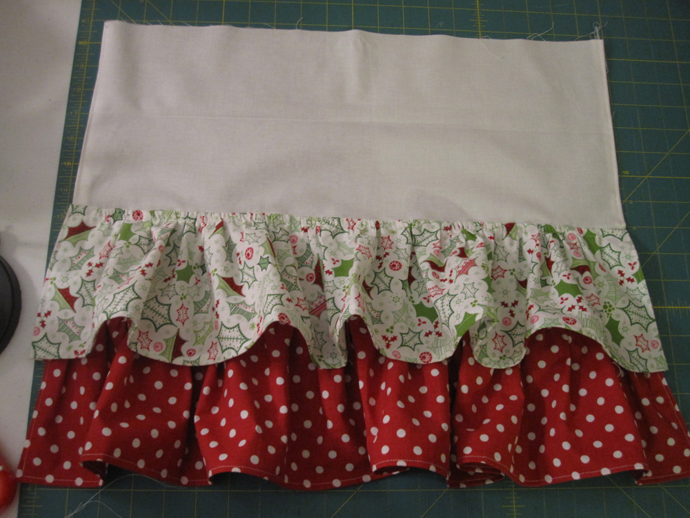 Everyday Celebrations: tutorial: Ruffled Half/Lap Apron