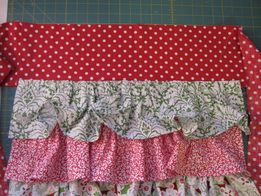 Everyday Celebrations: tutorial: Ruffled Half/Lap Apron