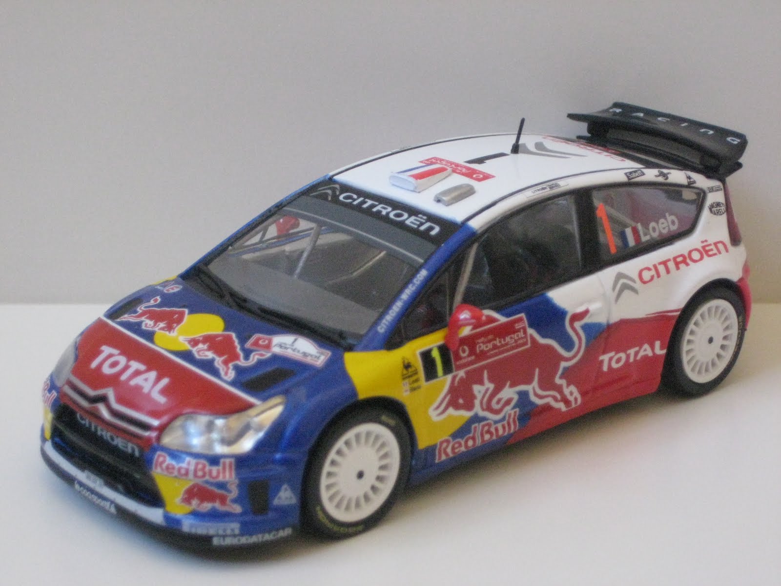 cochesaescala: CITROËN C4 WRC #1 R. PORTUGAL 2009 SEBASTIEN LOEB